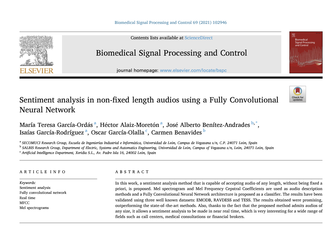 Sentiment Analysis In Non Fixed Length Audios Using A Fully Convolutional Neural Network Jose